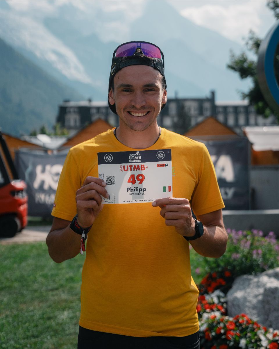 Athleten Porträt: Ultra Trail Runner Philipp Ausserhofer jagt beim UTMB 2025 die Ziellinie - xc ...
